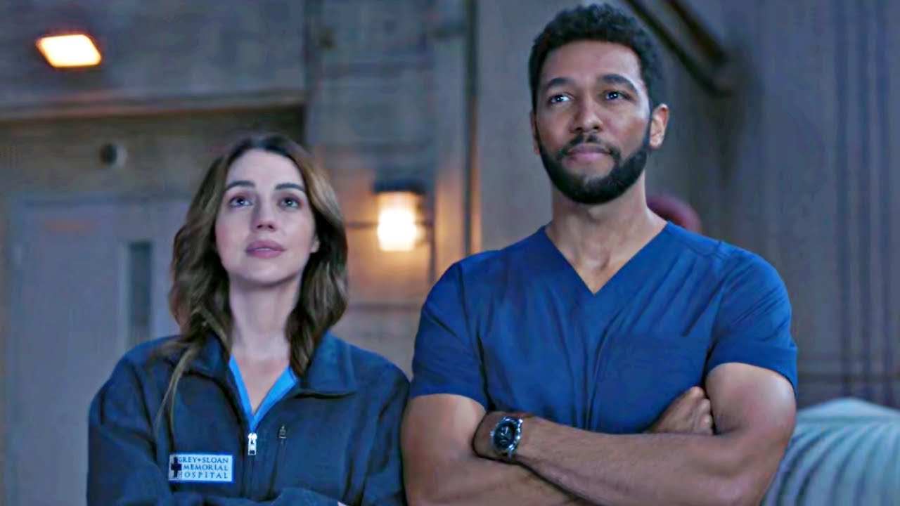 Grey’s Anatomy 21x15: Winston & Jules Romantic Tension Explained - YouTube