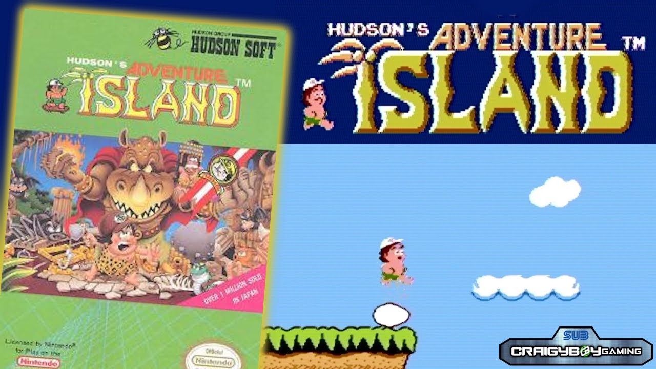 Hudson's Adventure Island (NES) Arcade Nintendo Game. - YouTube