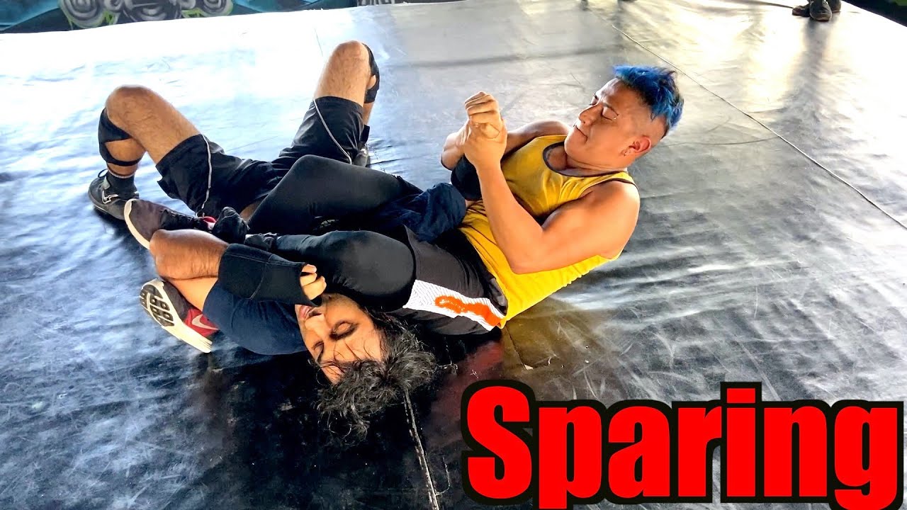 【Ricky Marvin】Ricky Marvin Traning camp sparing (pelea) Lucha libre ...