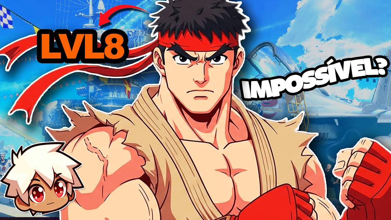 enfrentei o ryu na dificuldade mais dificil do street fighter 6 insano - YouTube