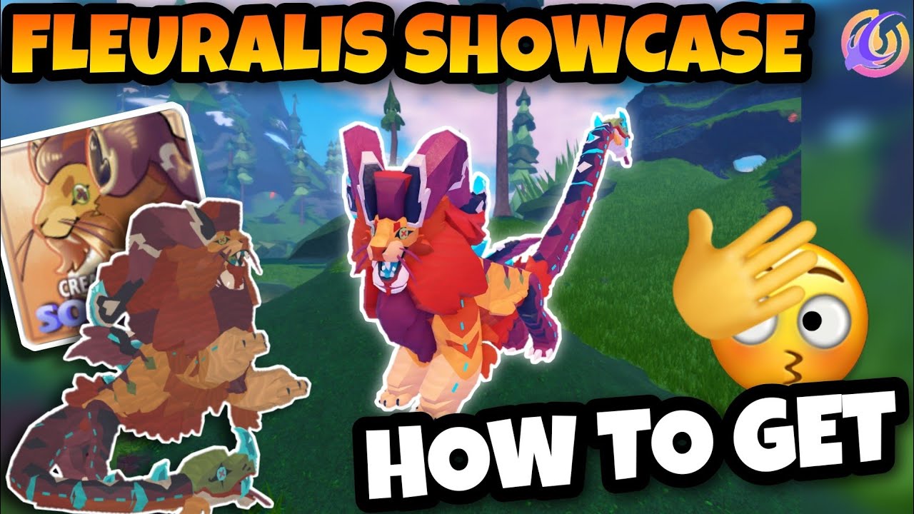 FLEURALIS SHOWCASE🦁HOW TO GET! Creatures of Sonaria update - YouTube
