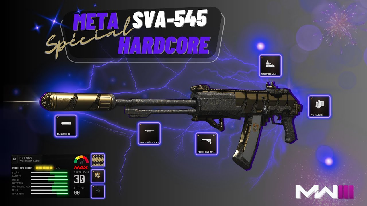 Présentation d'Arme META (HardCore) : SVA 545 ♨️ - YouTube
