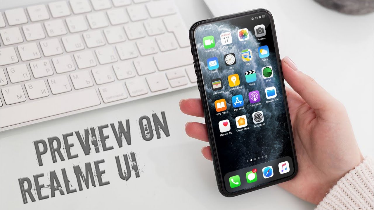 iPhone 11 Pro Max Theme Realme UI & Color OS 5,6,7. | Oppo & Realme ...