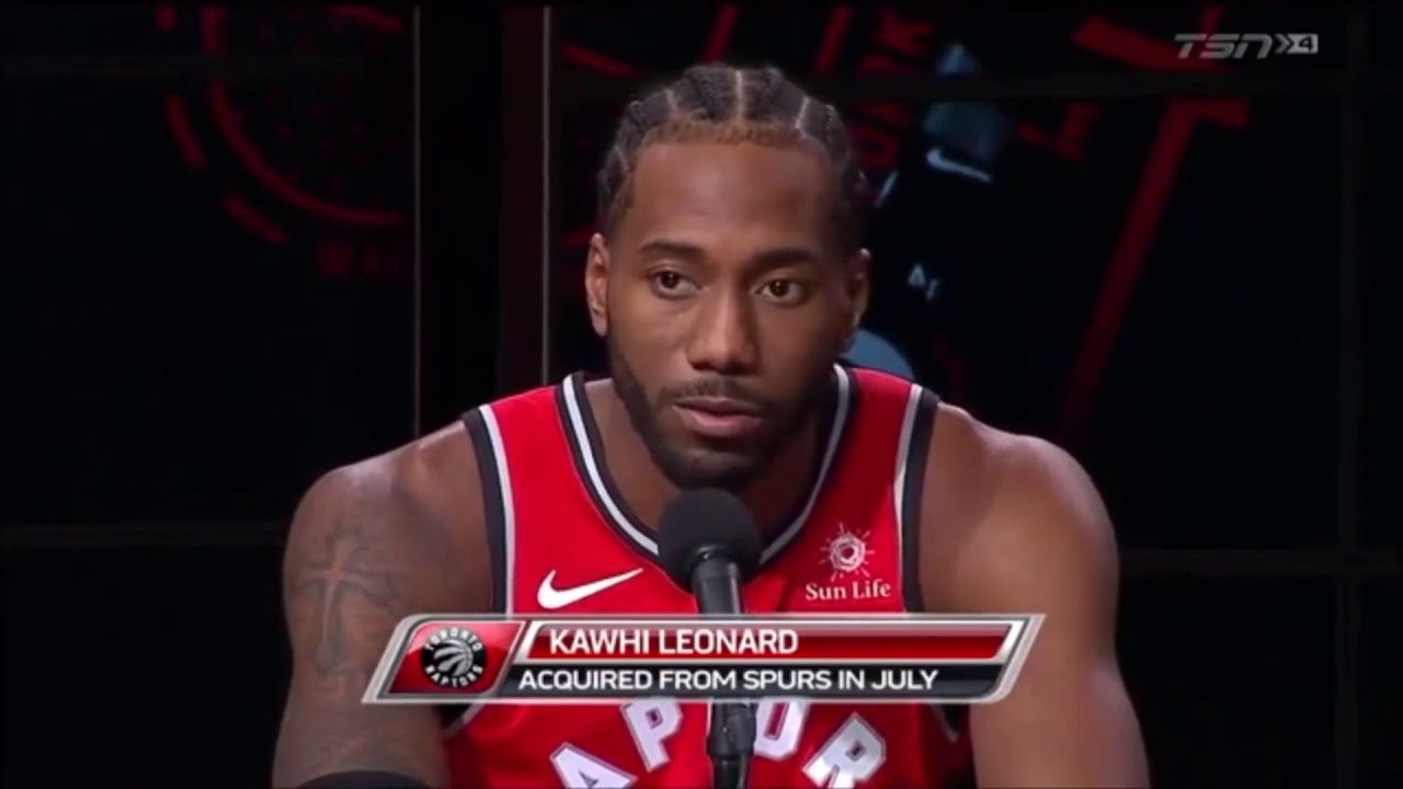 Rare Footage of Kawhi Leonard Smiling/Laughing - YouTube
