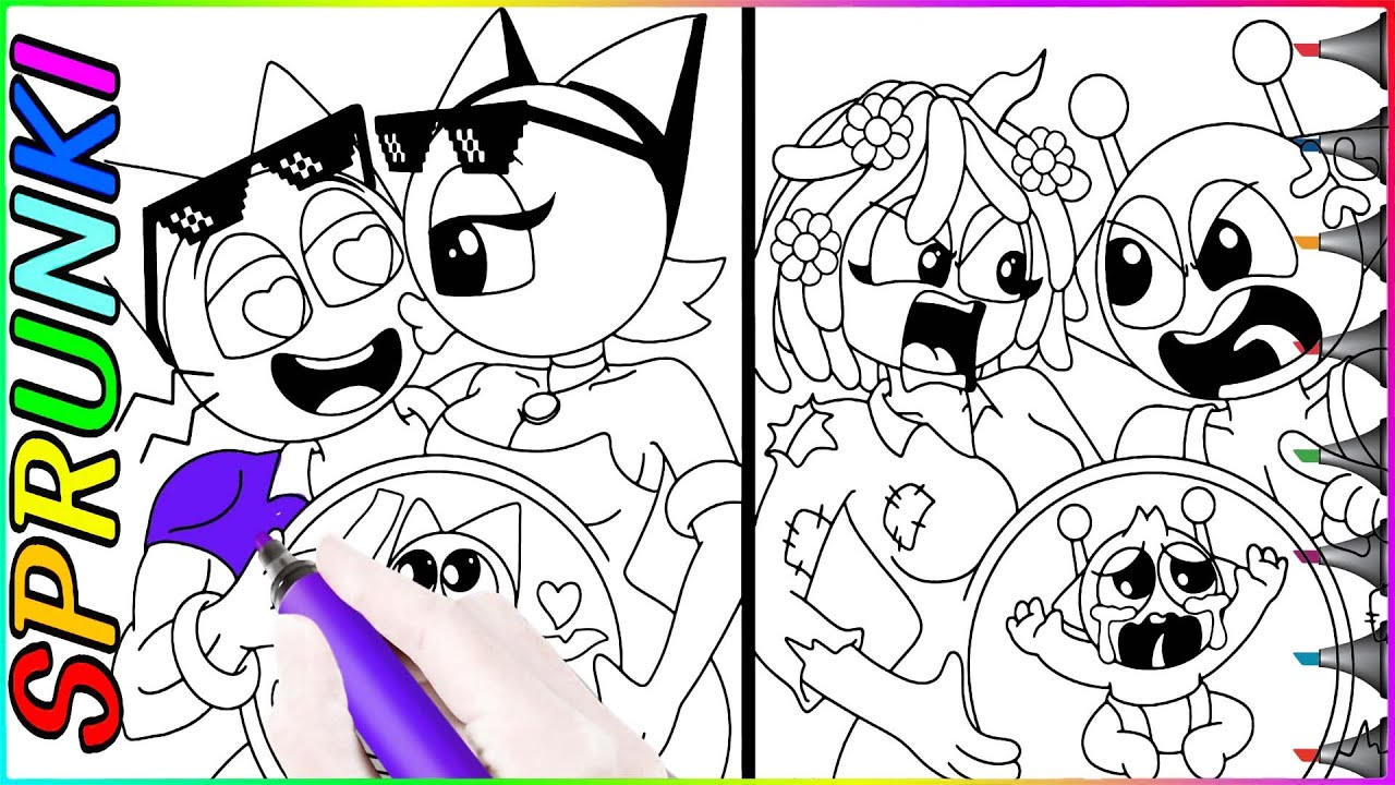 Sprunki Family Rich vs Family Poor! - Has A New Baby Sprunki / NEW ...