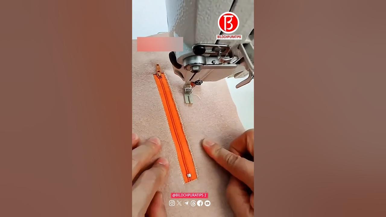 How To Make the zipper pocket could be opened like this - YouTube