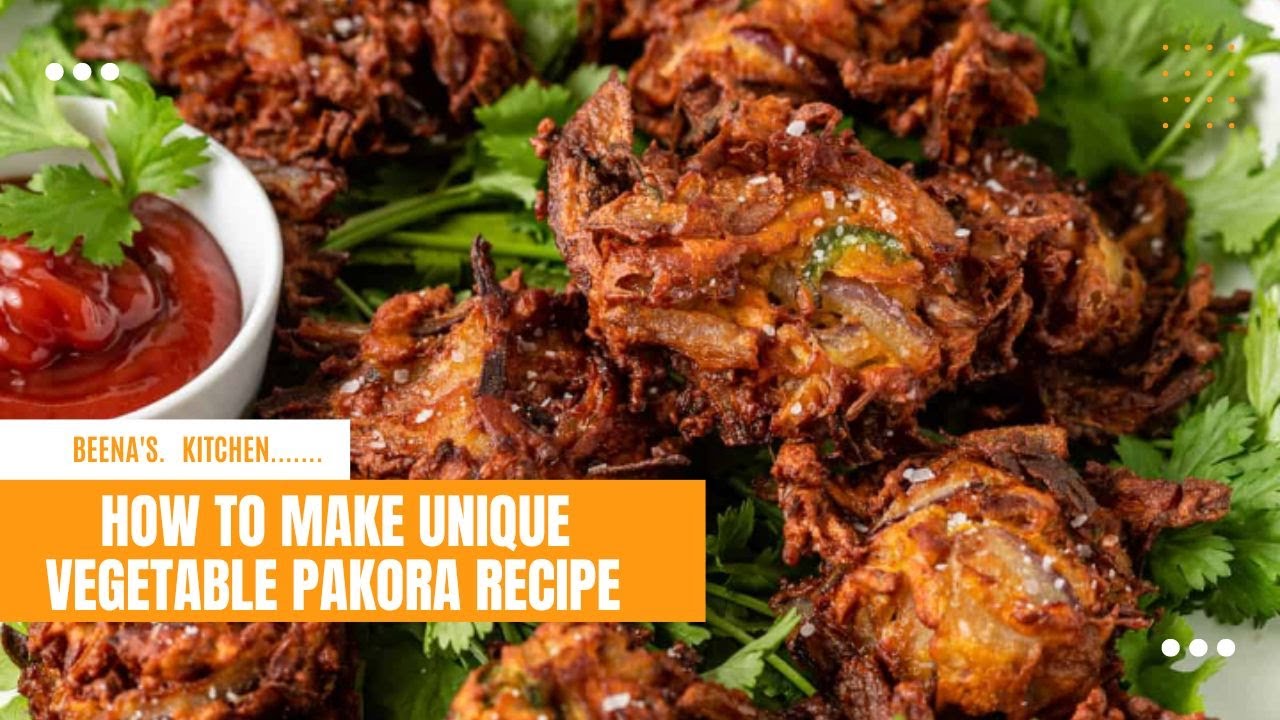 HOW TO MAKE HEALTHY PAKORA RECIPE II VEGETABLE PAKORA RECIPE II RAMADAN ...
