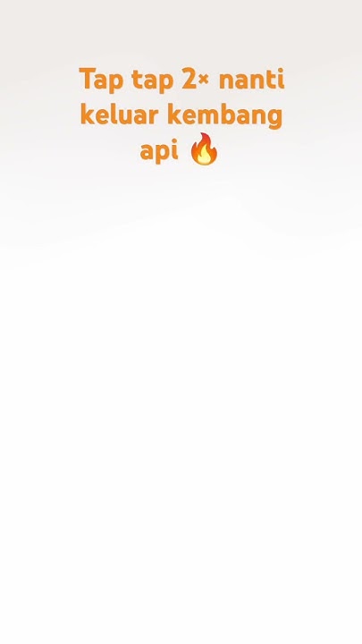 Tap tap 2× ga maksa ya 🙂‍↕️ - YouTube