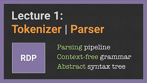 Building a Parser from scratch - YouTube