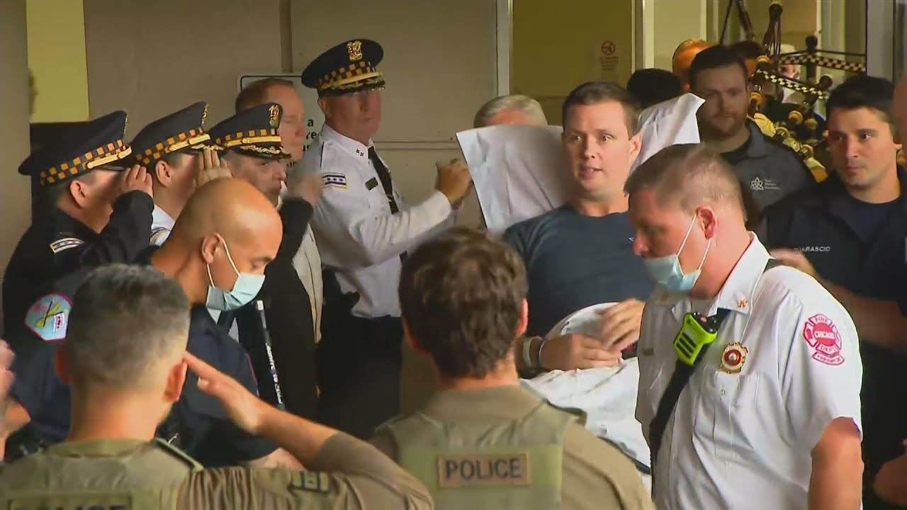 CPD Officer Daniel Golden released from hospital after being shot ...