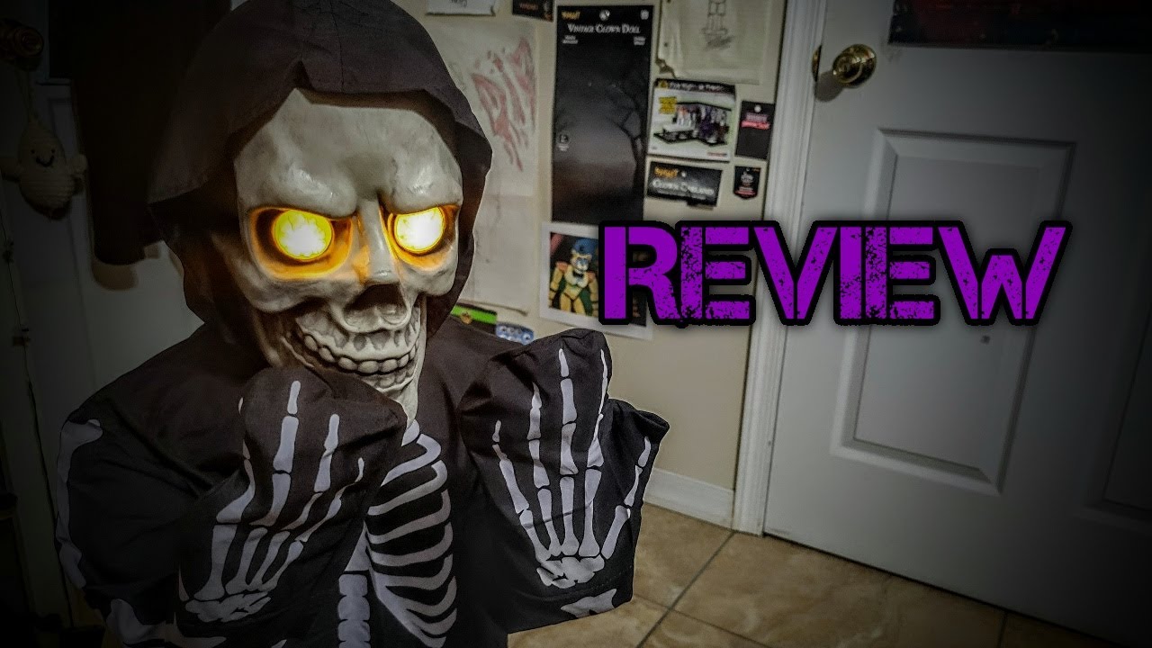 LIL SKELLY BONES | REVIEW | Spirit Halloween 2022 Animatronic - YouTube