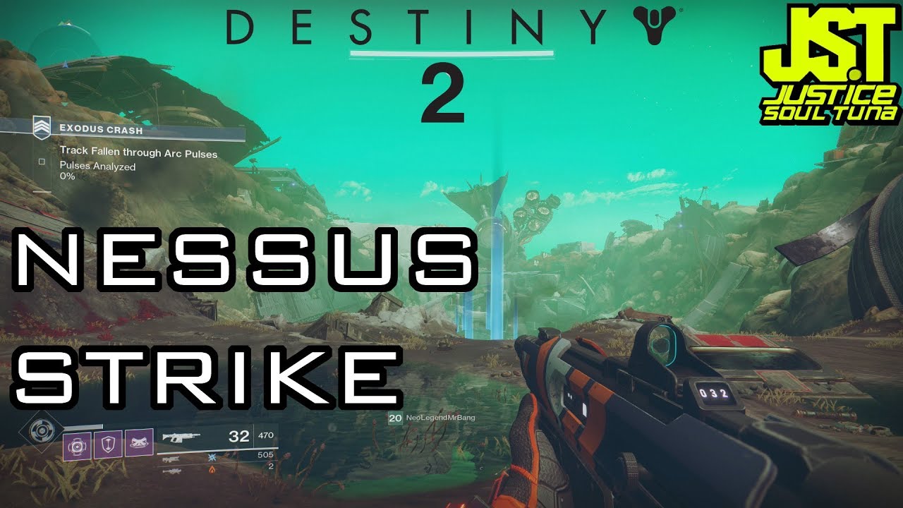 Destiny 2- Nessus Strike: Exodus Crash (Xbox One gameplay) - YouTube
