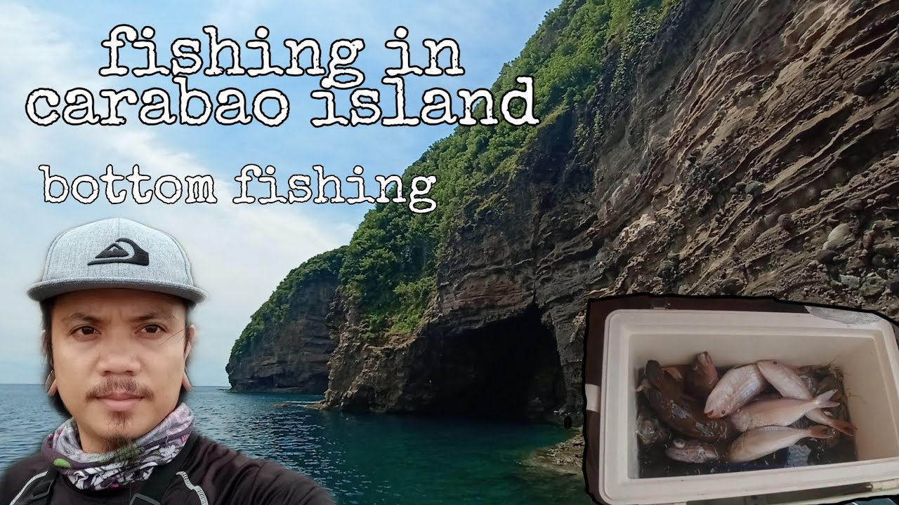 Fishing near carabao island | bottom fishing | bait and wait ...