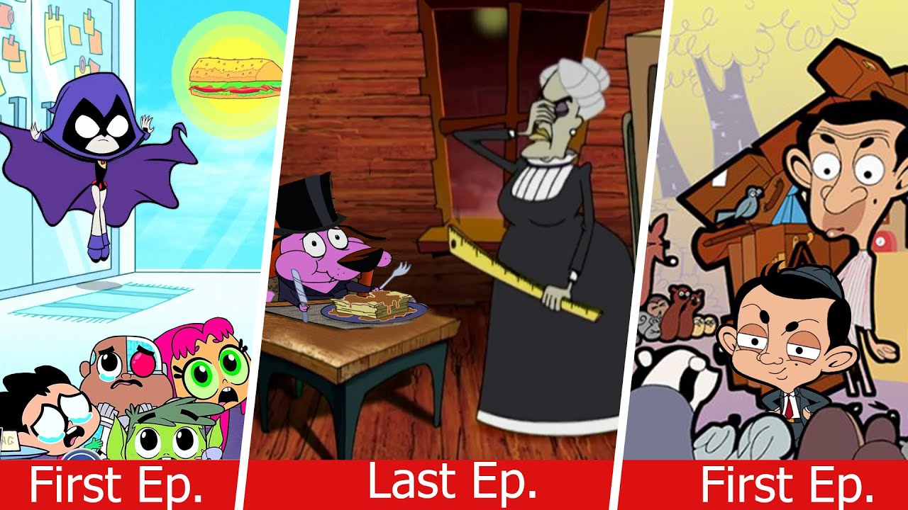 First vs Last Episodes in Popular Anime & Cartoon - YouTube