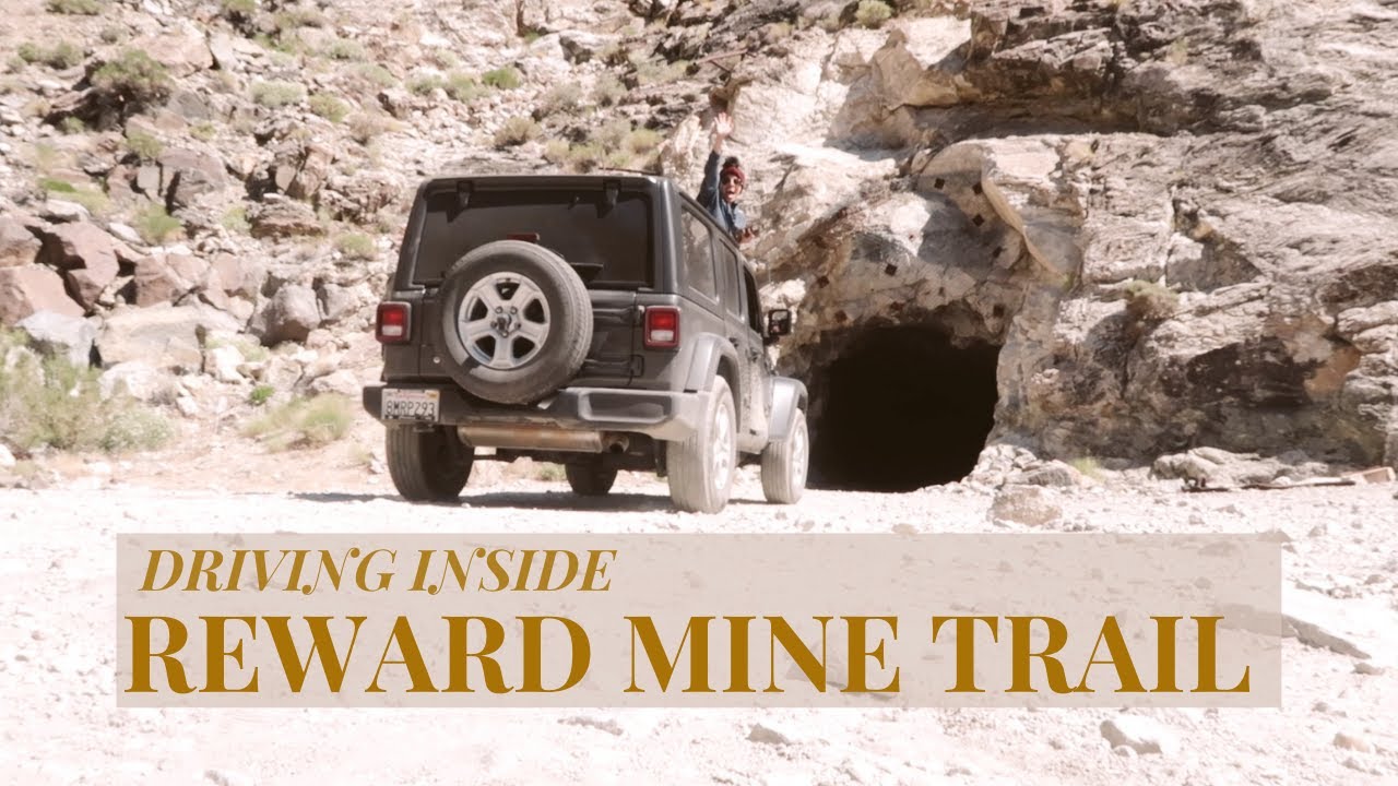 OFF-ROADING + DRIVING INSIDE THE REWARD MINE TRAIL IN A JEEP WRANGLER ...