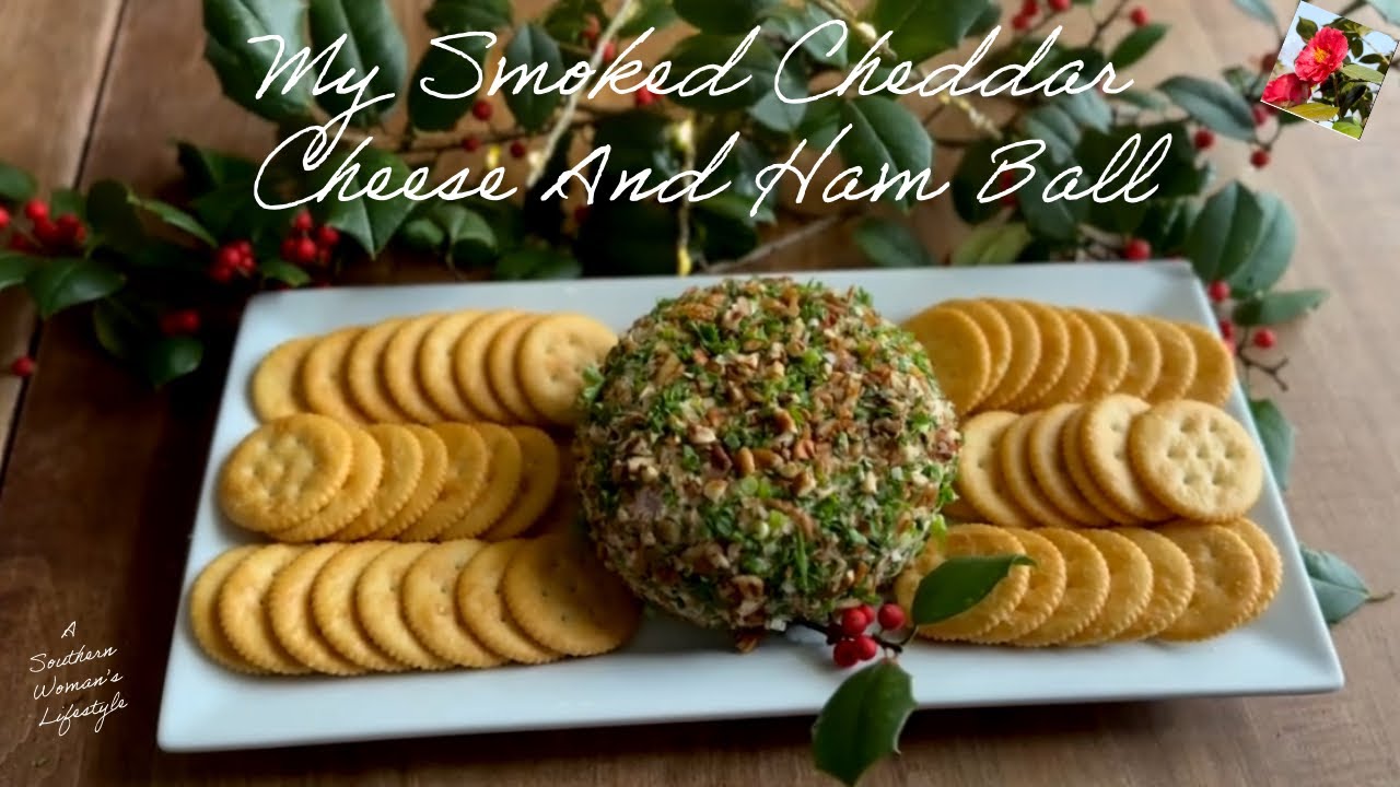 How To Make The Best Ever Southern Smoked Cheddar Cheese Ball - YouTube