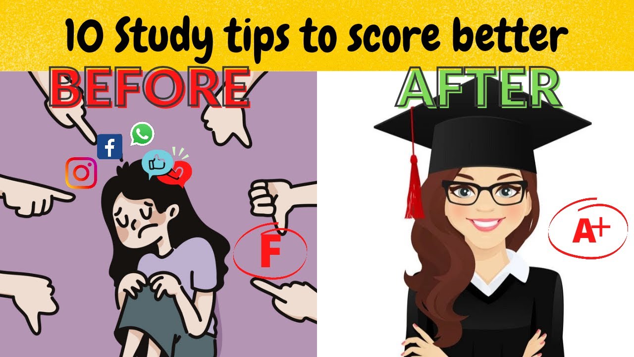 10 study tips to score better marks | How to score better marks in ...
