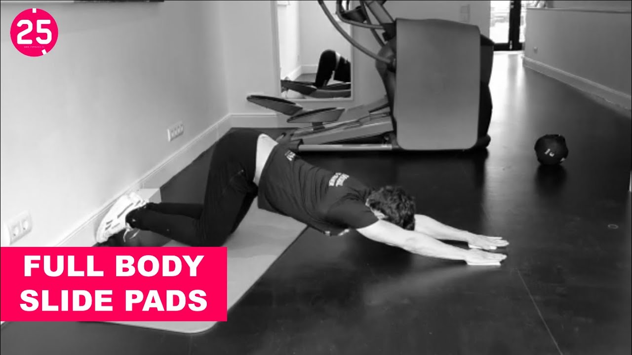 FULL BODY-SLIDE PAD WORKOUT - YouTube