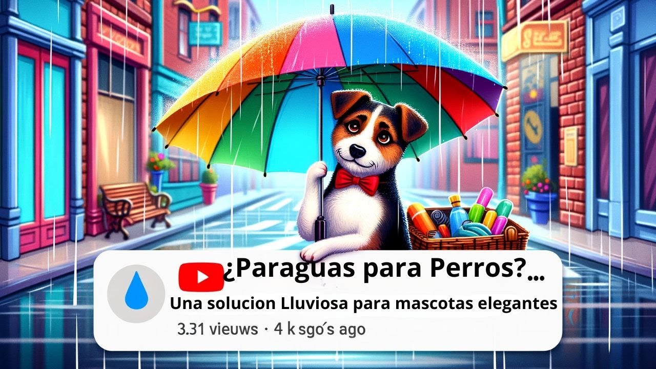 Paraguas para Perros - YouTube