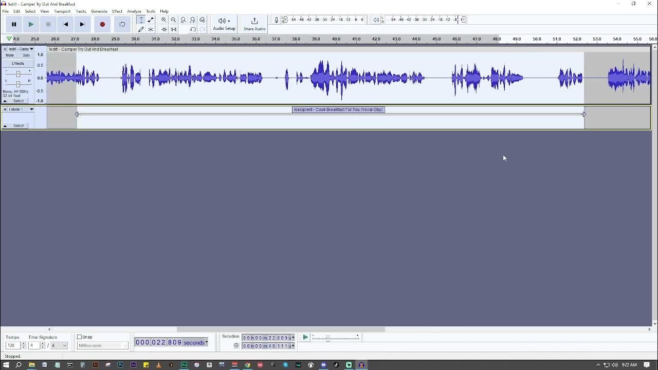 Adding Labels And Exporting Labels To Individual Files In Audacity 2023 - YouTube
