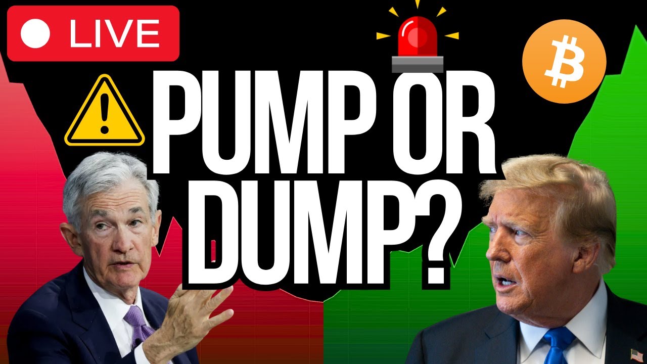 DOES THE CRYPTO MARKET PUMP OR DUMP IN TODAYS FOMC?! - YouTube