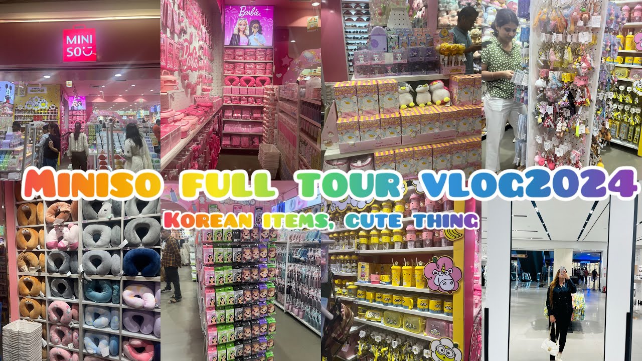 Miniso Store Tour | Latest Collection 2024 With Prices | Korean ...