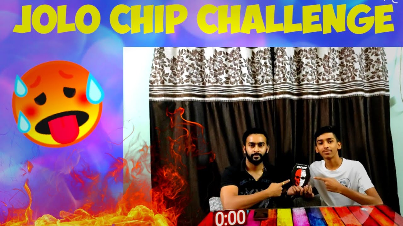 | JOLO CHIP CHALLENGE | WORLD'S HOTTEST CHIPS | JOLO CHIP | - YouTube