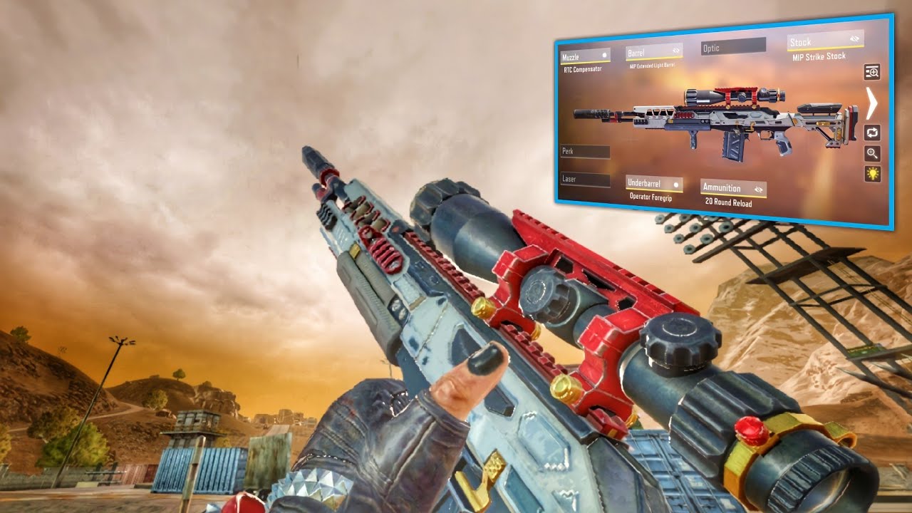 M21 EBR BEST SNIPER FOR SEASON 4 BATTLE ROYAL | CALL OF DUTY MOBILE ...