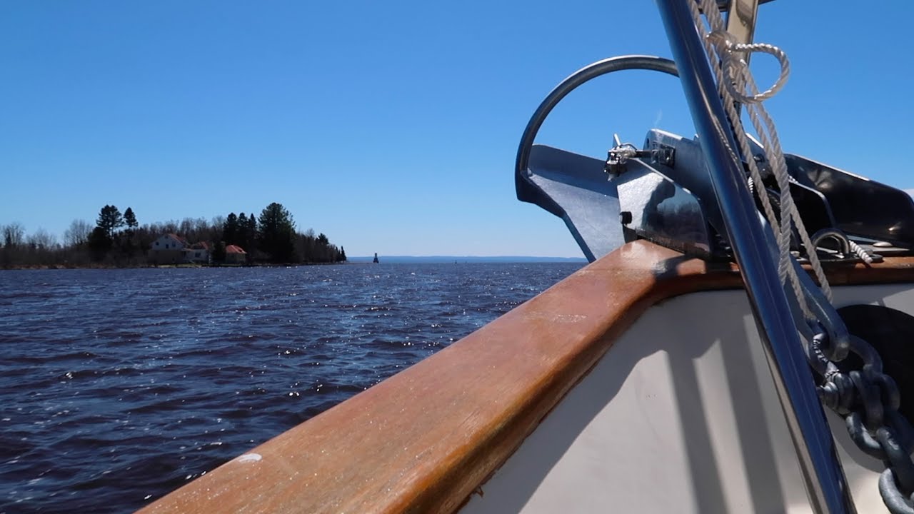 Sailing Whitefish Point - Lake Superior - YouTube