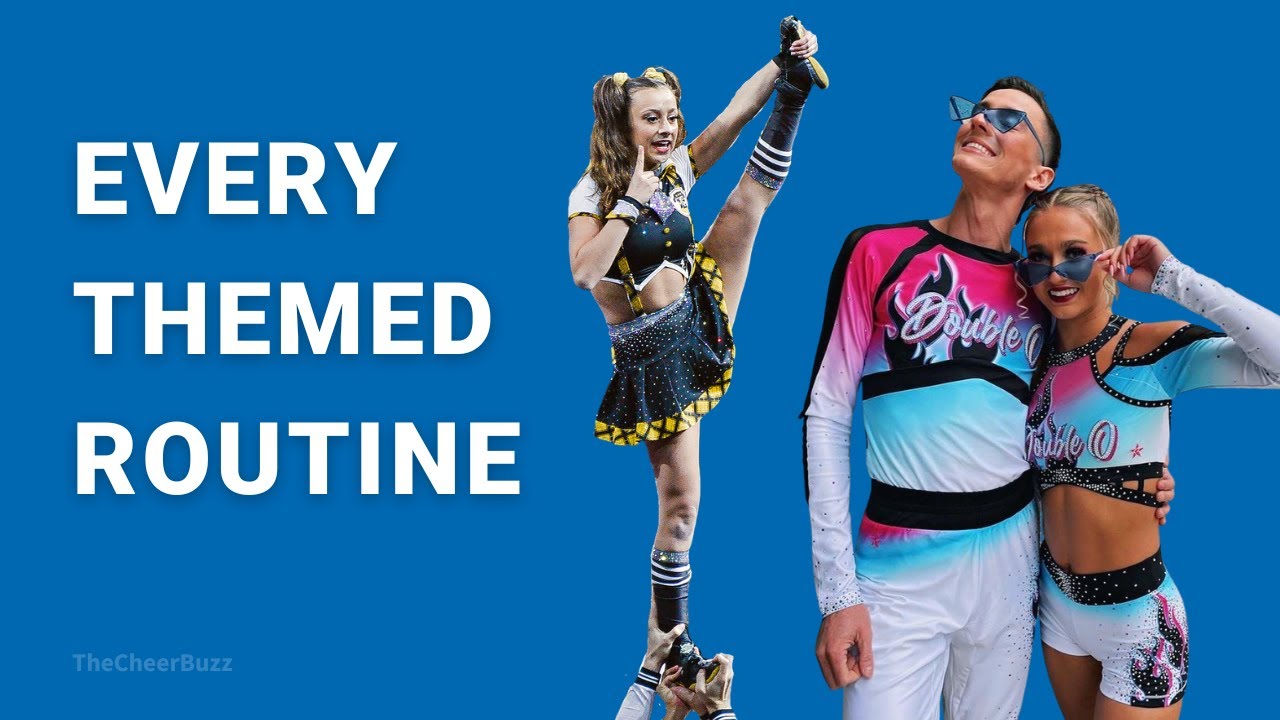 All Top Gun Allstars Double O's Themed Routines (2019-2023) - YouTube