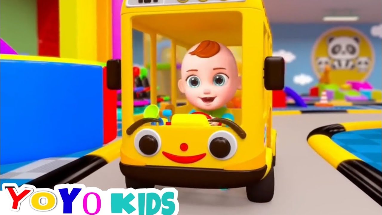 Early childhood education animation,kids driving a bus#superbabyjojo ...