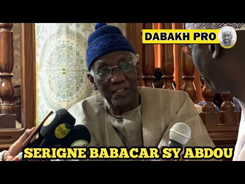 🟡 SERIGNE BABACAR SY ABDOU WAKHTANE BOU AM SOLO. - YouTube