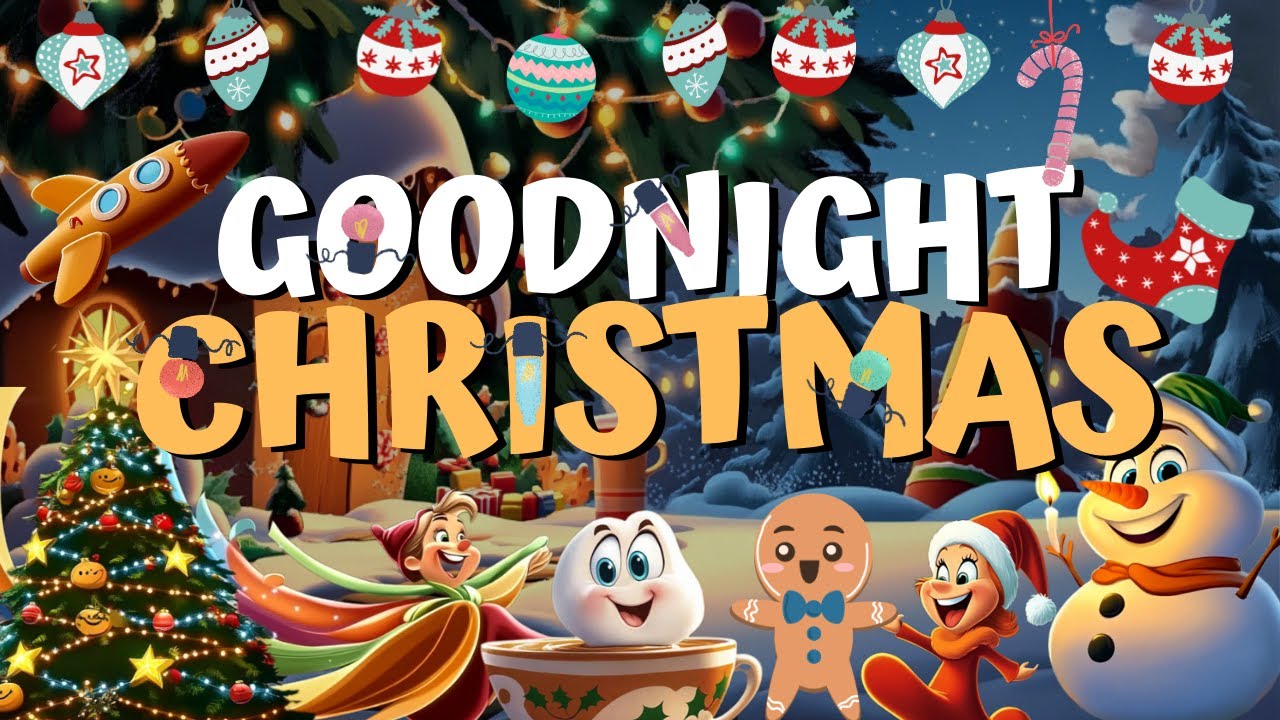 🎄 Goodnight Christmas 晚安聖誕節 Festive holiday atmosphere, feeling blessed ...