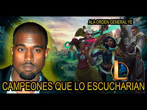 Campeones De LoL que escucharían a Kanye West - (League of Leyends ...