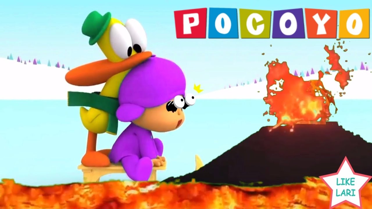O chão é lava com Pocoyo | The boo boo song | A história do dodói do ...