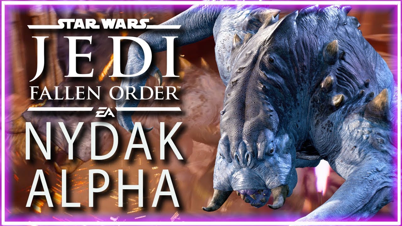 Easily Defeat the Nydak Alpha! Star War Jedi Fallen Order - YouTube