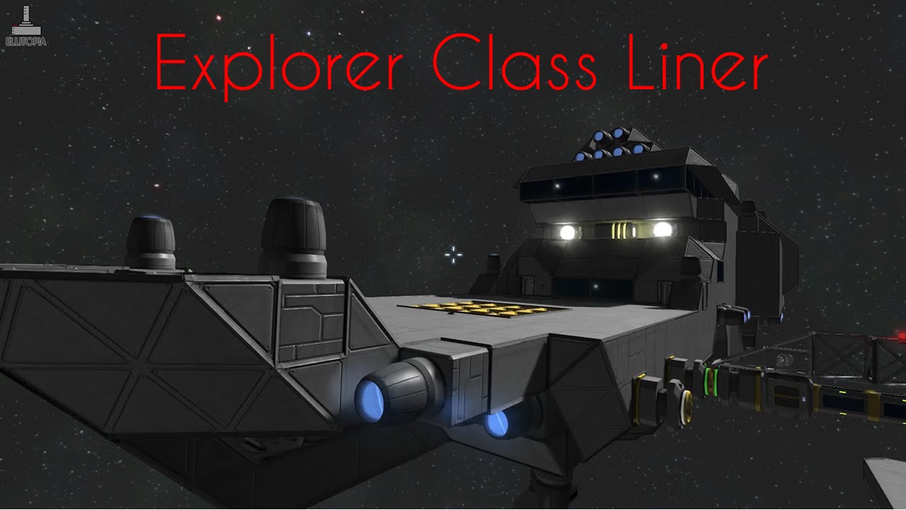 Explorer Class Liner | Space Engineers | Exploration Mode - YouTube