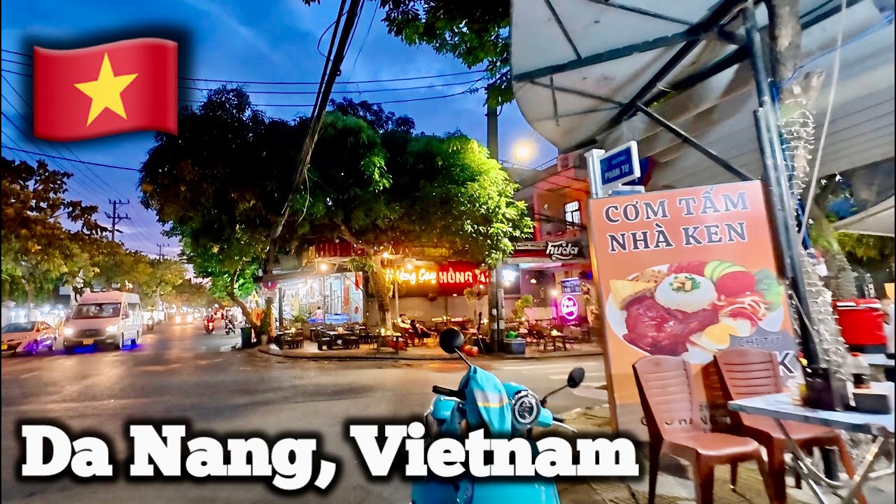 Evening in Da Nang Vietnam: Street Food Paradise + Travel Tips! - YouTube
