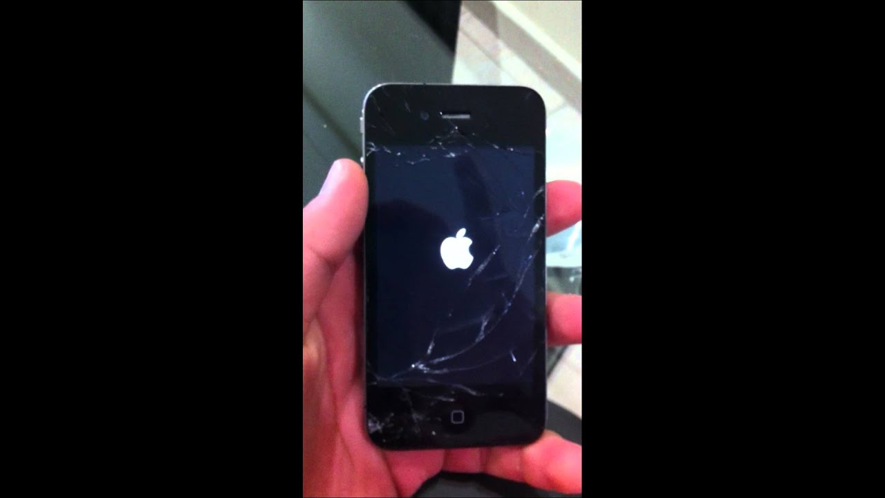 iphone 4 smash - YouTube