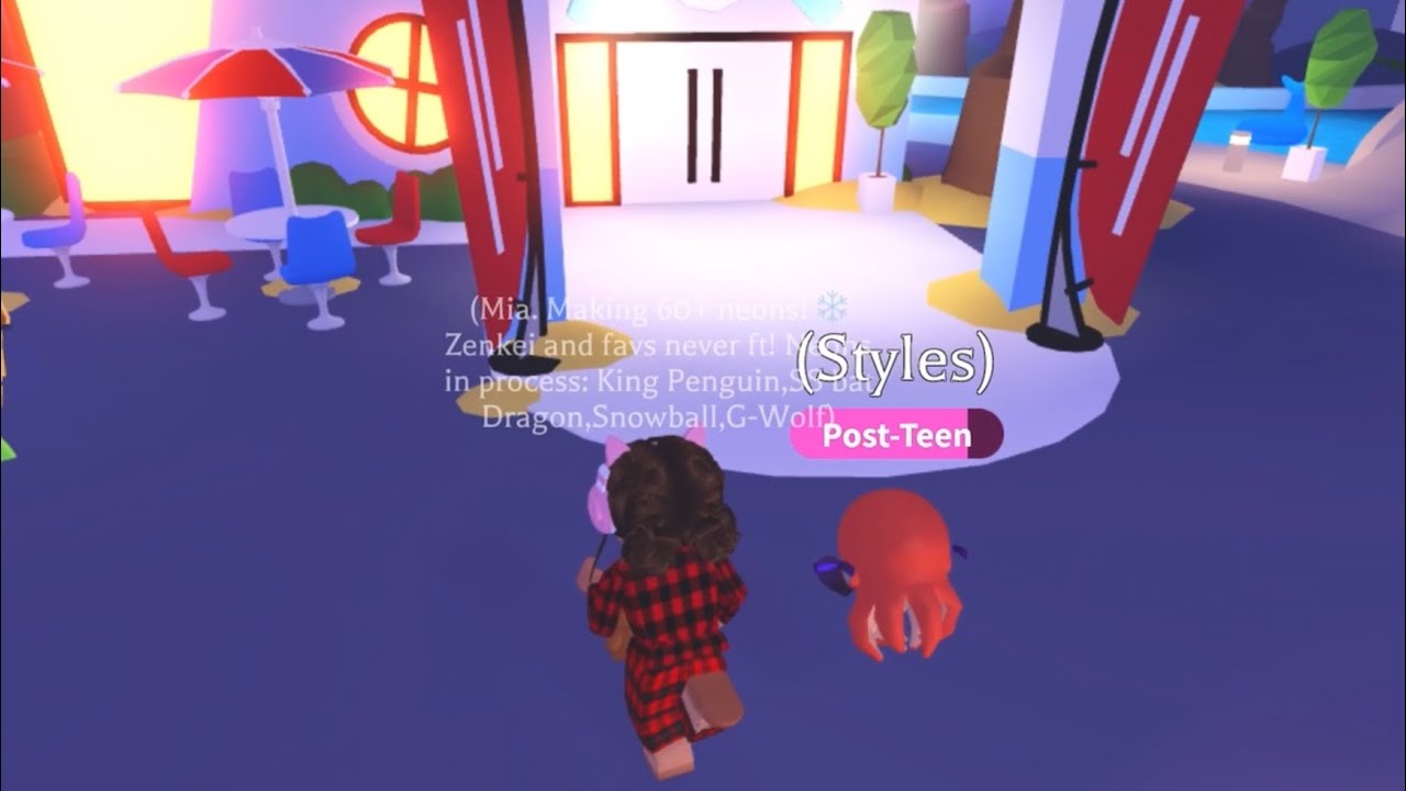 Checking out the new Adopt me Pool Party and Pets! - YouTube