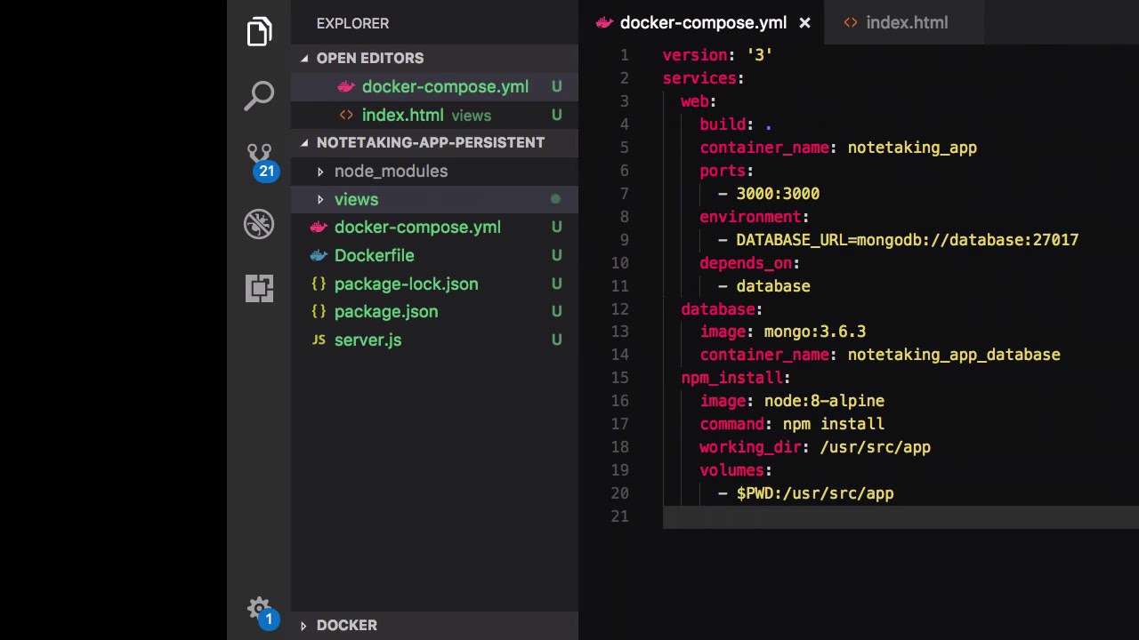 Docker Up and Running 13: Docker Compose for Local Development - YouTube
