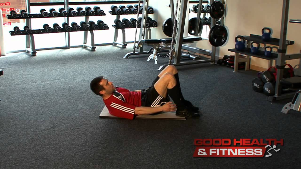 abs - Heel taps - YouTube