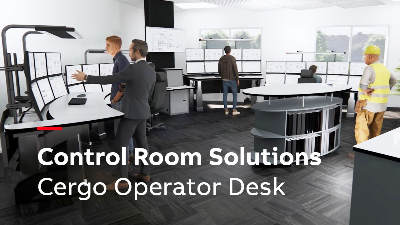 Control Room Solutions - Cergo Operator Desk - YouTube