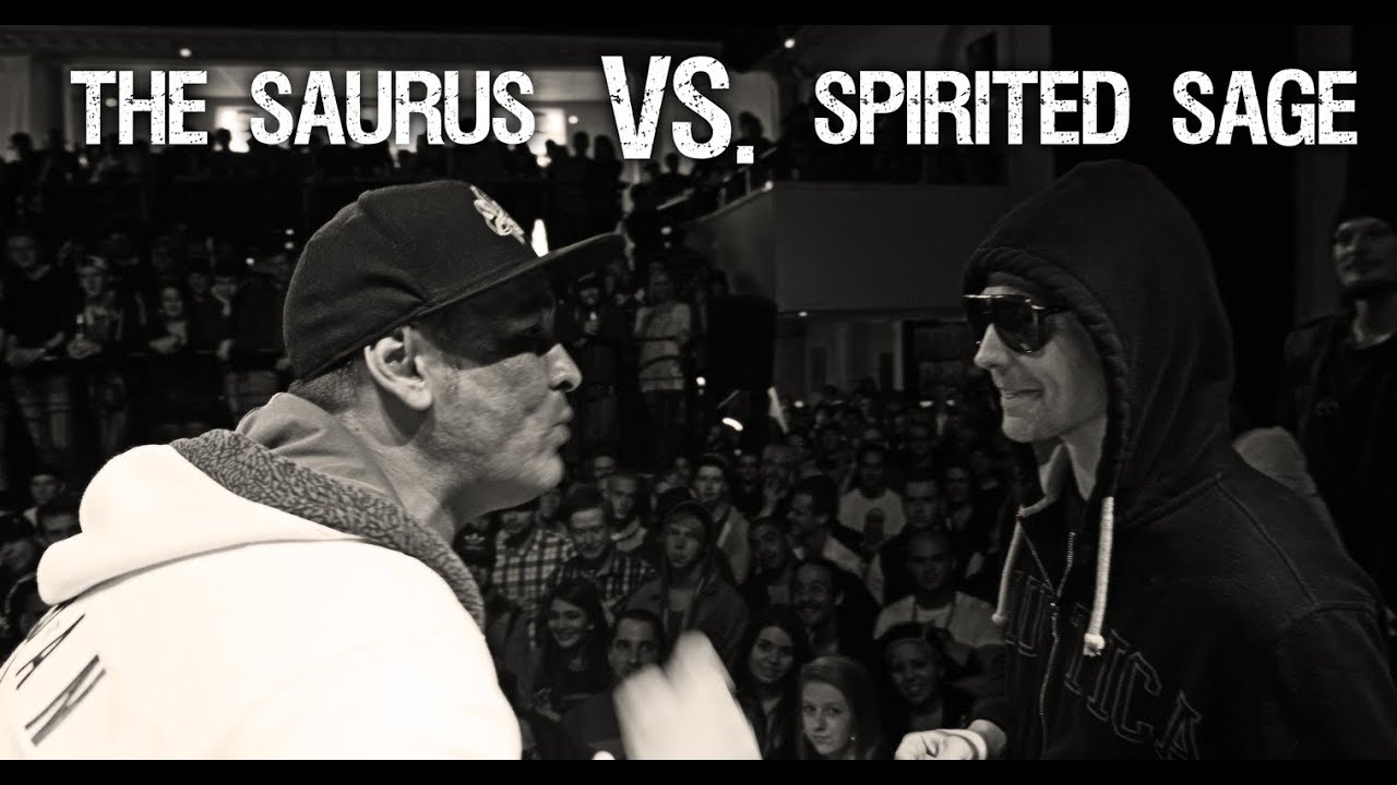 Rap Slam Battles @ Blast! - The Saurus vs. Spirited Sage - YouTube