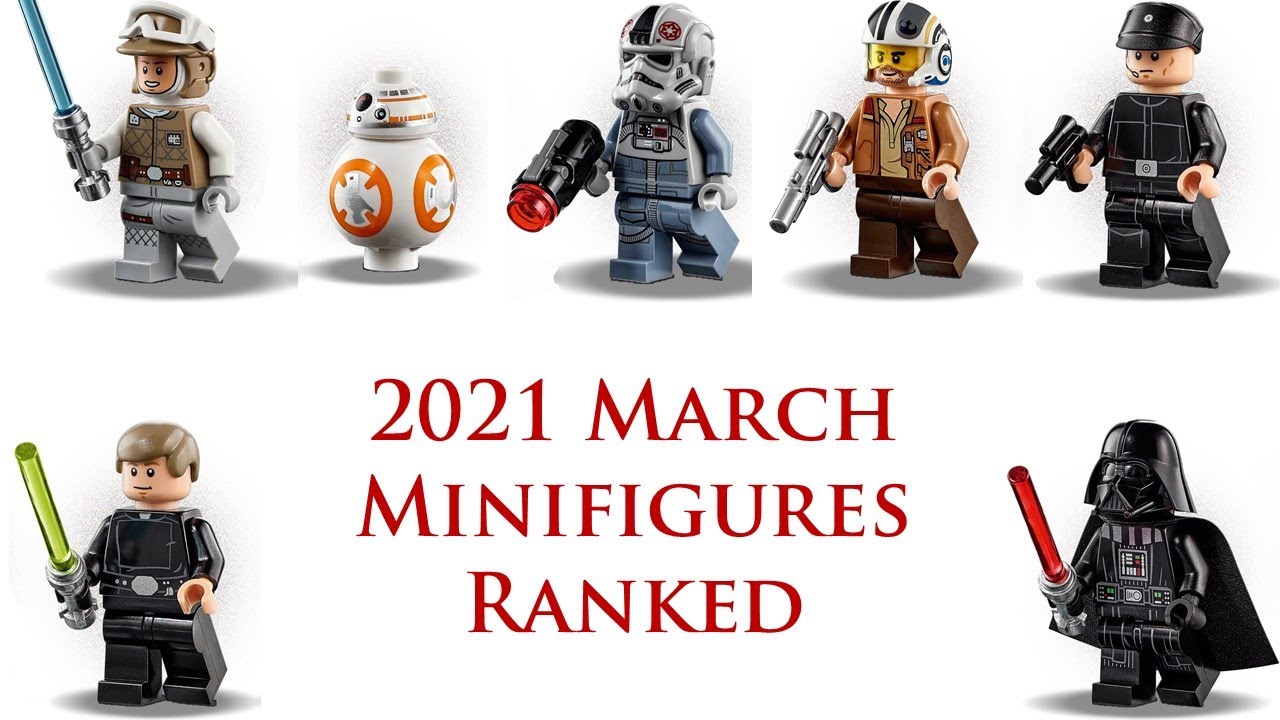 March 2021 Lego Star Wars Minifigures Ranked - YouTube