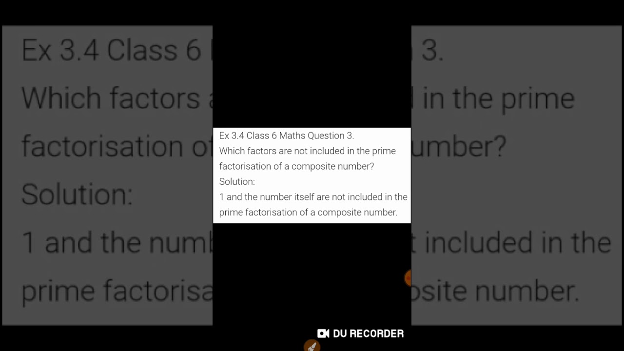 Which Factors Are Not Included In The Prime Factorisation Of A which-factors-are-not-included-in-the-prime-factorisation-of-a