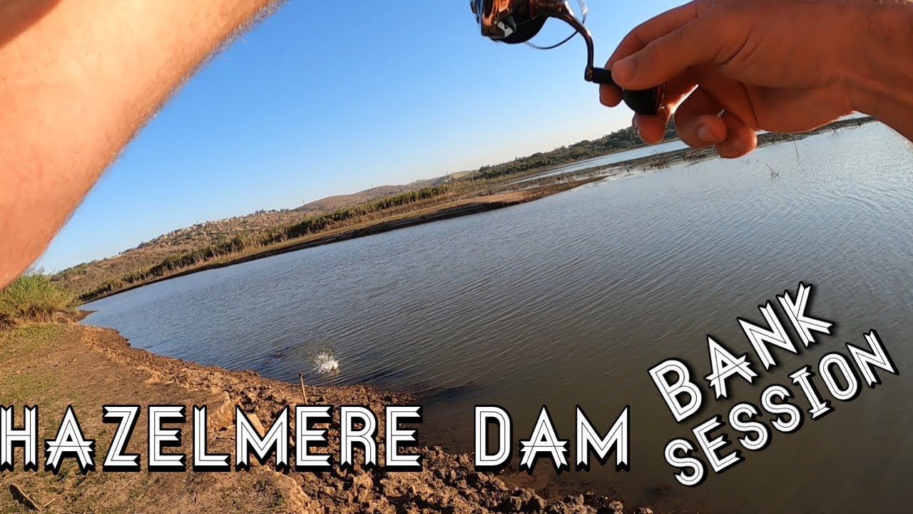 Hazelmere Dam Bank Fishing session, Bass Fishing South Africa. - YouTube