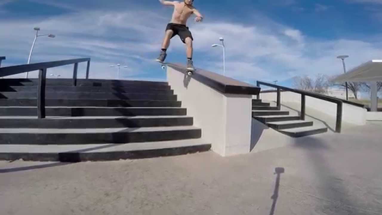 Largest Skatepark in the US. Spring,TX, 1/24/15 - YouTube