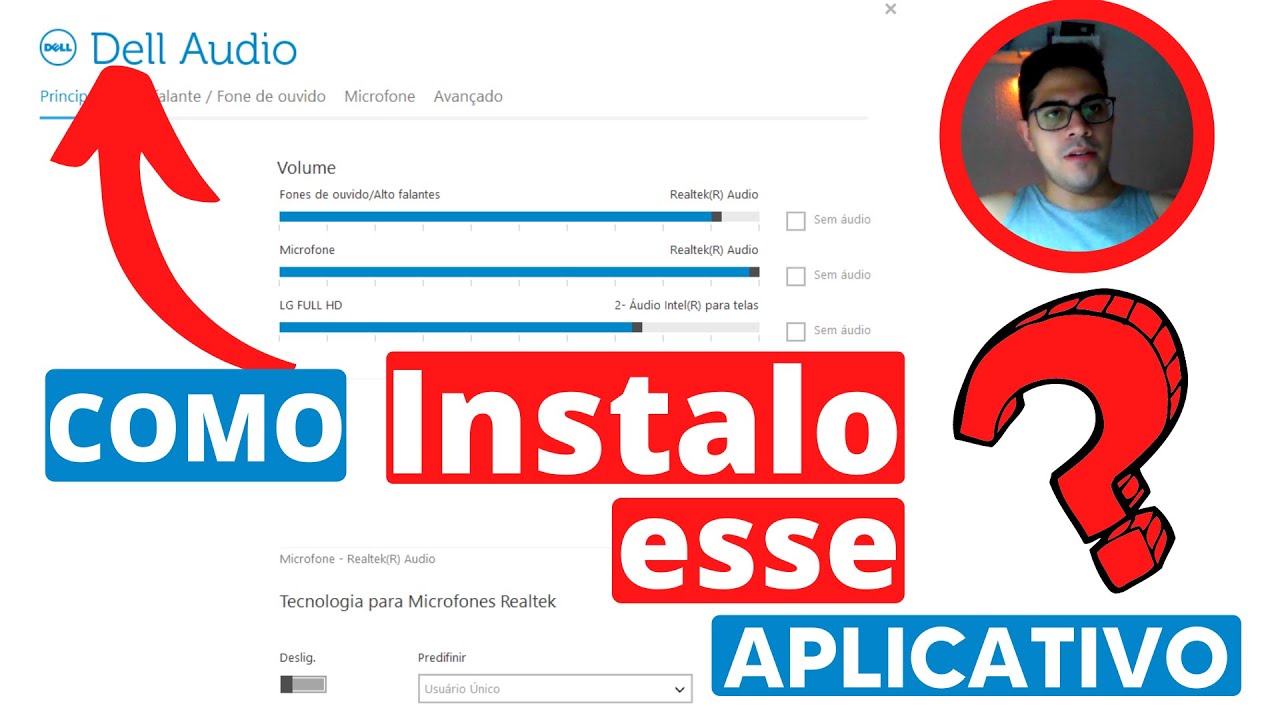 Como utilizar o MICROFONE do seu FONE DE OUVIDO no NOTEBOOK DELL ...