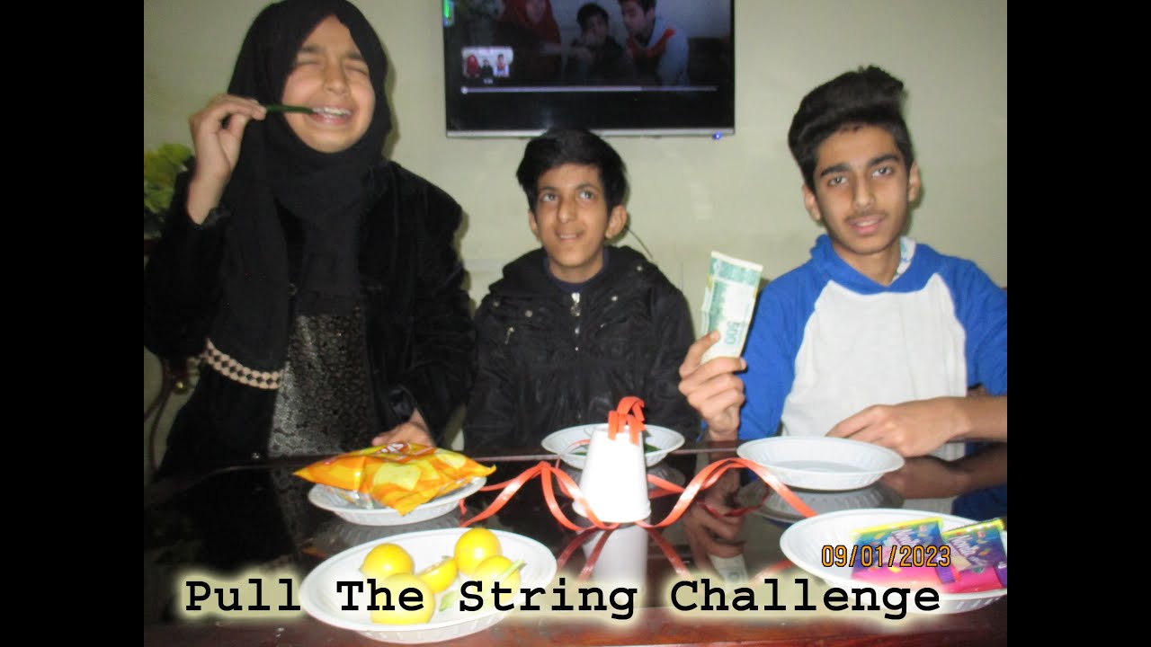 Pull the String Challenge - Win Money - Game Show - YouTube